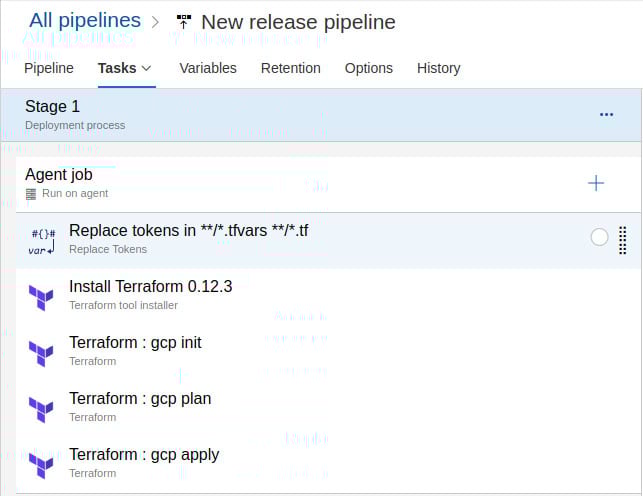 Azure DevOps Terraform Pipeline for GCP